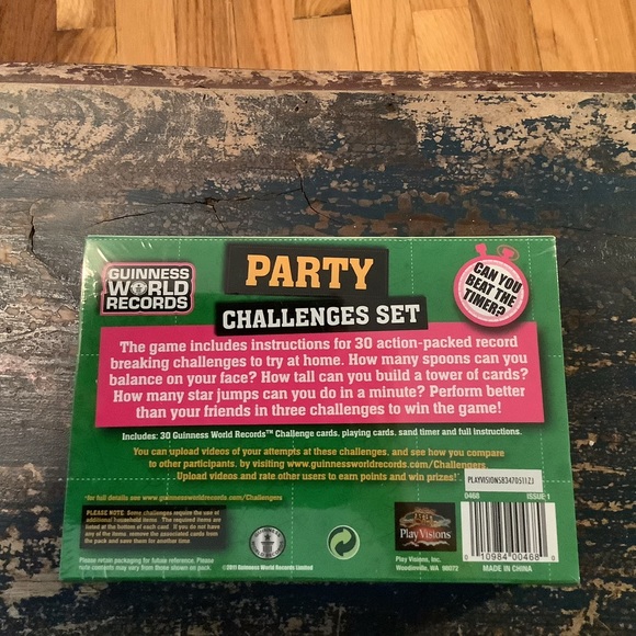 Toys | Guinness World Record Party Challenges Set | Poshmark